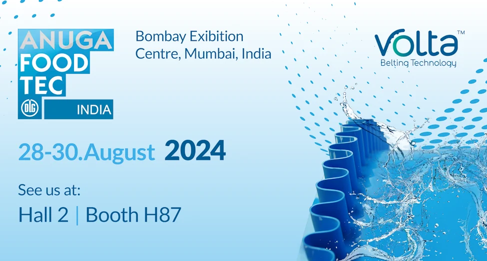 Anuga FoodTech – Mumbai, India - Volta Belting