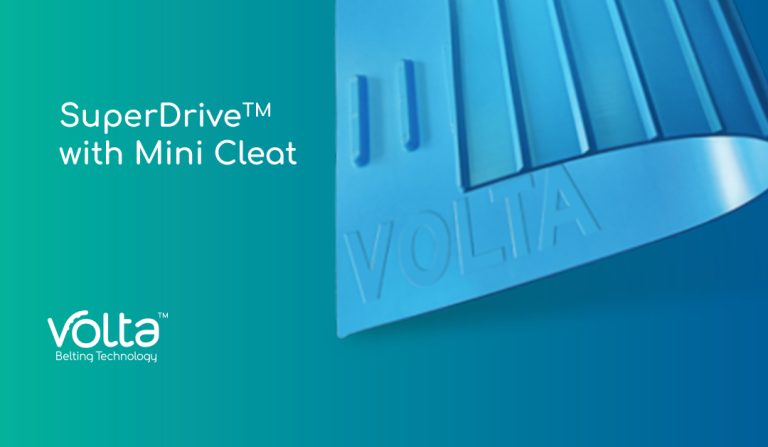 SuperDrive™ MC: Enhanced Incline conveyor belt - Volta Belting